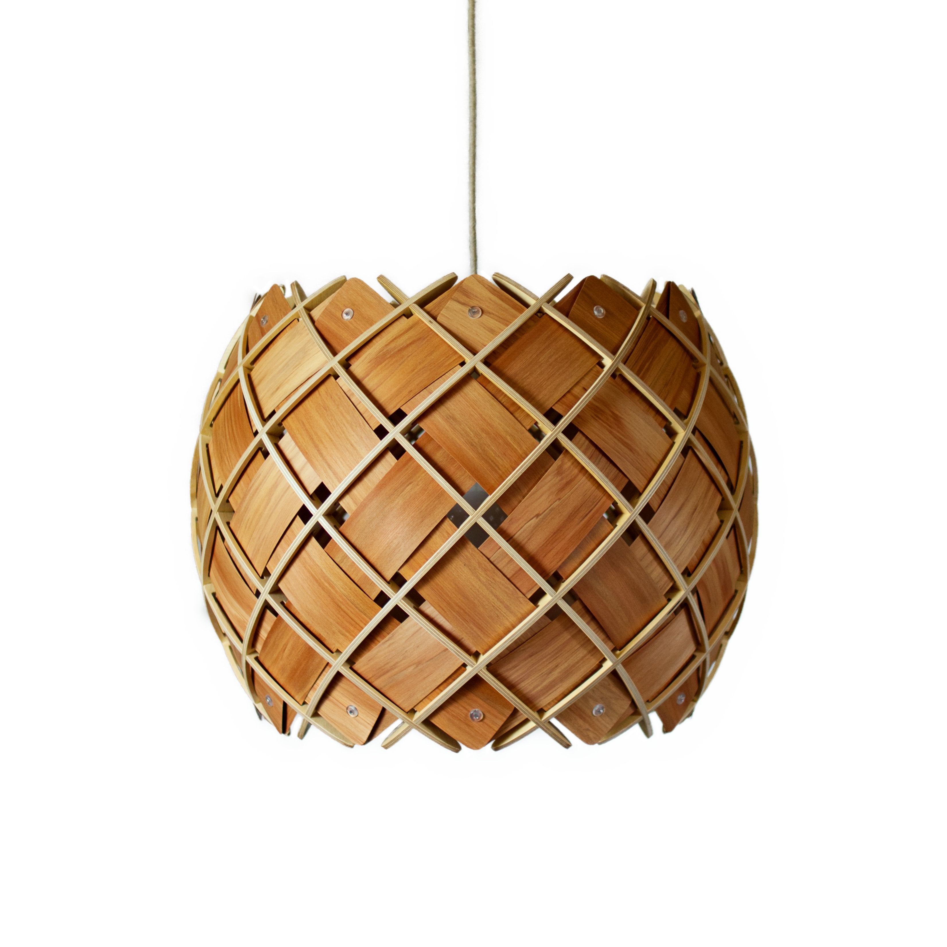 Woven Rimu Pendant – Buzz Burrows